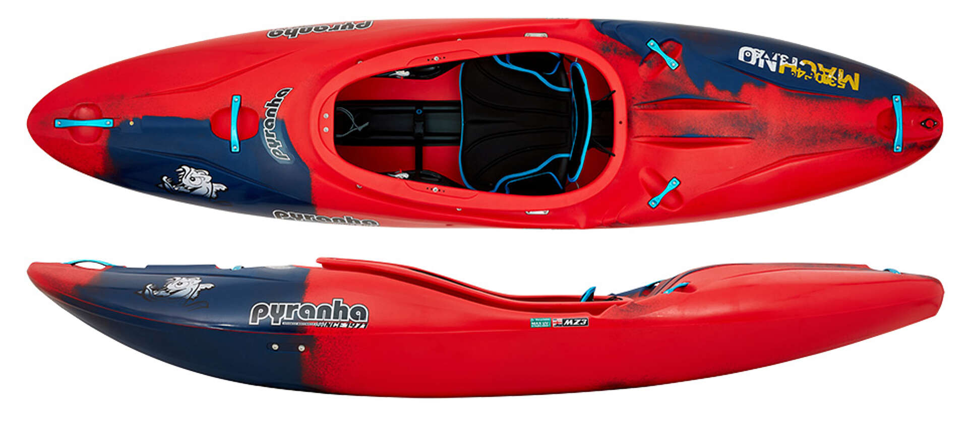 Pyranha Machno LARGE | KAYAK CREEKING | KAYAK WHITEWATER | KAYAK E CANOE